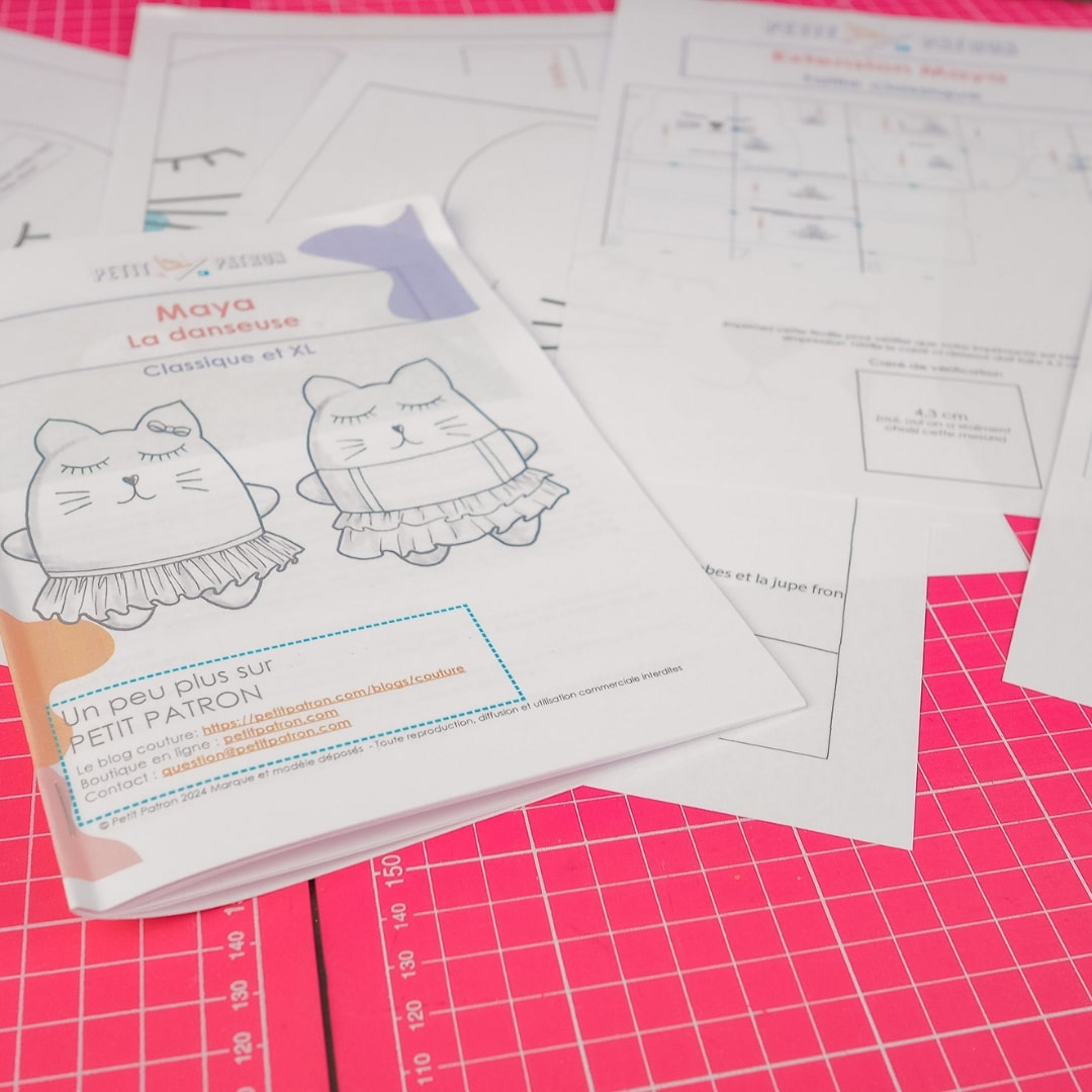 Patron de couture doudou Maya pour débutant – Petit Patron